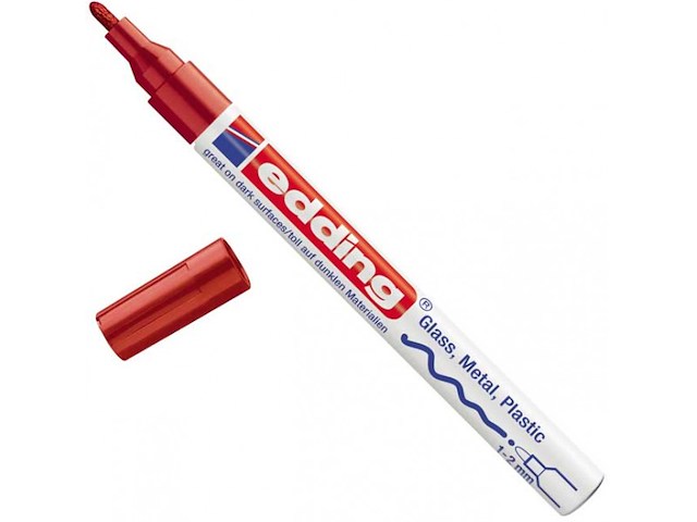 Paint marker Edding E-751 Crveni 4-751002