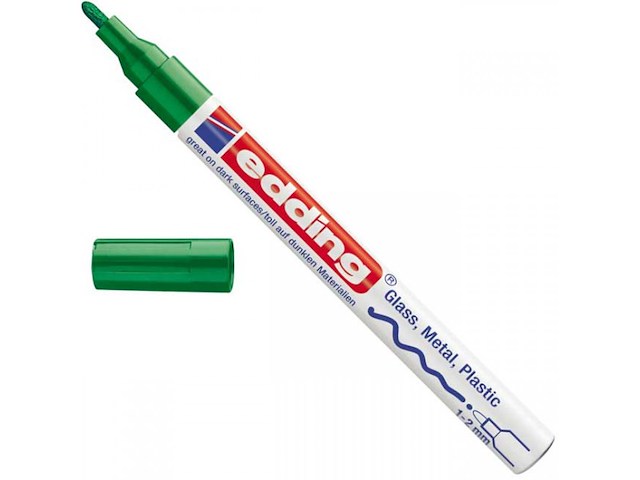 Paint marker Edding E-751 Zeleni 4-751004