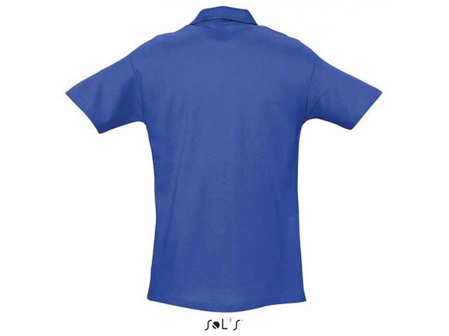 Sols Polo majica za muškarce Spring II Royal Blue veličina M 11362