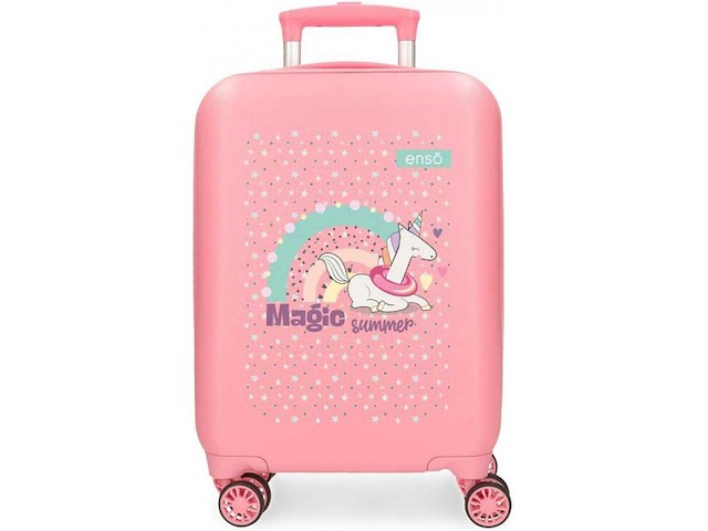 Dečiji putni kofer 50cm Enso Magic summer pink 96313