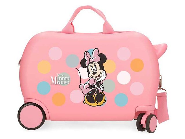 Dečiji putni kofer za vožnju Disney Minnie Coquette 43110