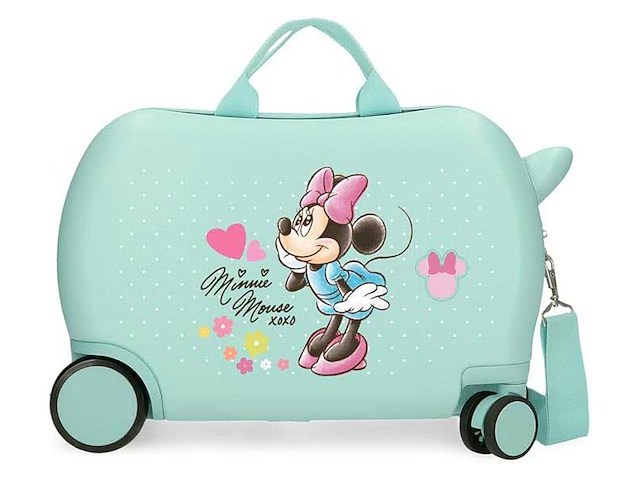 Dečiji kofer za vožnju Disney Minnie Imagine turquoise 42310