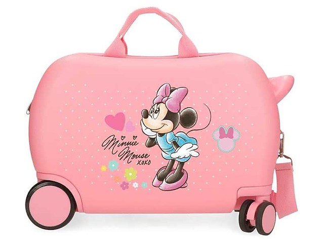 Dečiji kofer za putovanje i vožnju Disney Minnie Imagine pink 42310