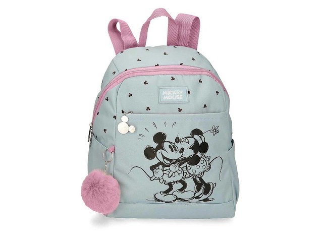 Ranac 35cm sa pregradom za tablet Disney Mickey and Minnie kisses 37921