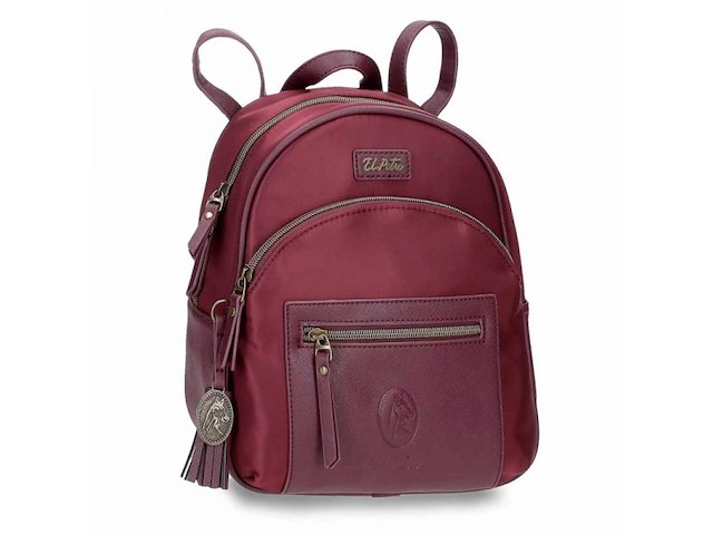 El Potro Modni ranac 25cm Lana bordeaux 52620