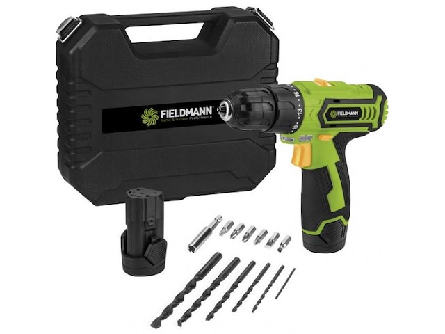 Fieldmann FDV 10252-A akumulatorska bušilica 12V sa priborom