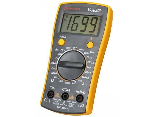 Digitalni multimetar Sinometer VC830L