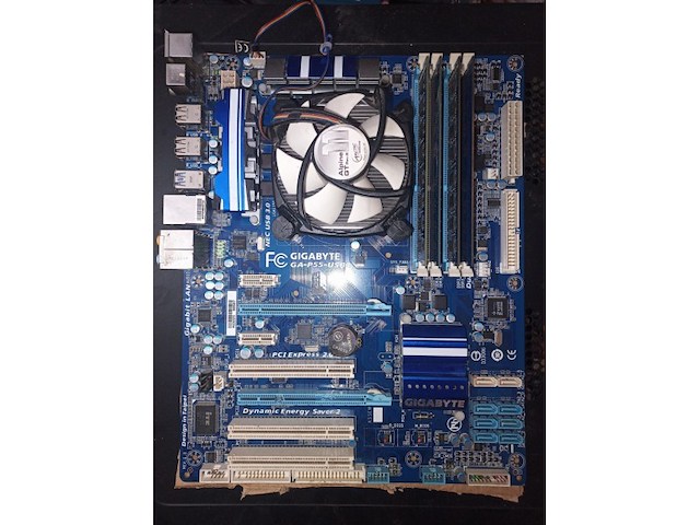 Gigabyte GA-P55-USB3/Intel Xeon X3450/8gb ddr3/Kuler