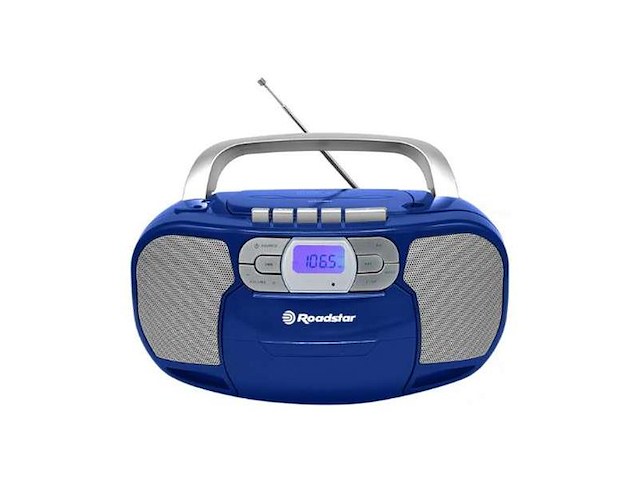 Roadstar Prenosni CD Radio Kasetofon Plavi