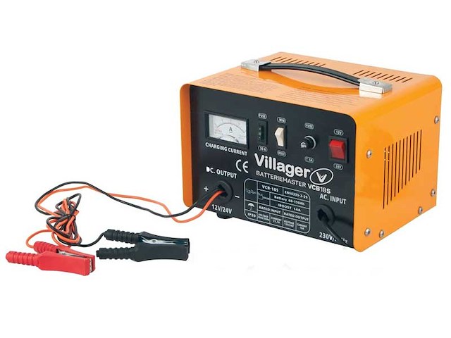 Villager Punjač za akumulator od 12V ili 24V VCB 18 S