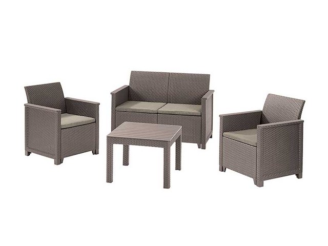 Baštenska garnitura Emma 2 seater Cappuccino 246157