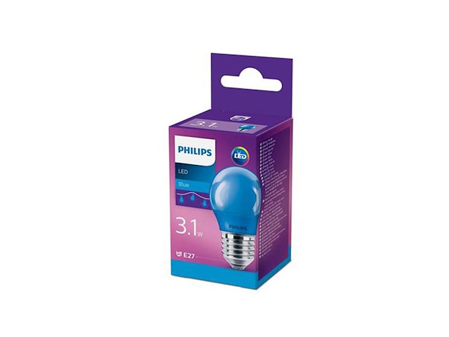 Philips Led sijalica u boji snage 3,1W  PS629, plava