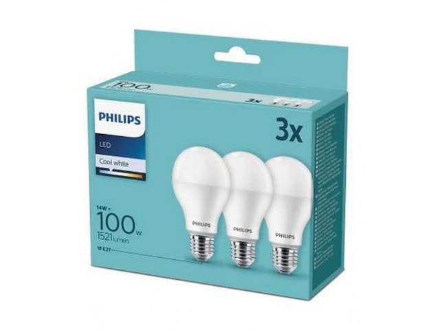 Philips LED sijalica snage 13W PS696 set 3 u 1