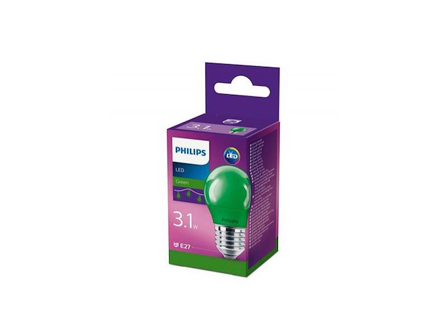 Philips Led sijalica 3,1 W (25W) E27 zelena PS630