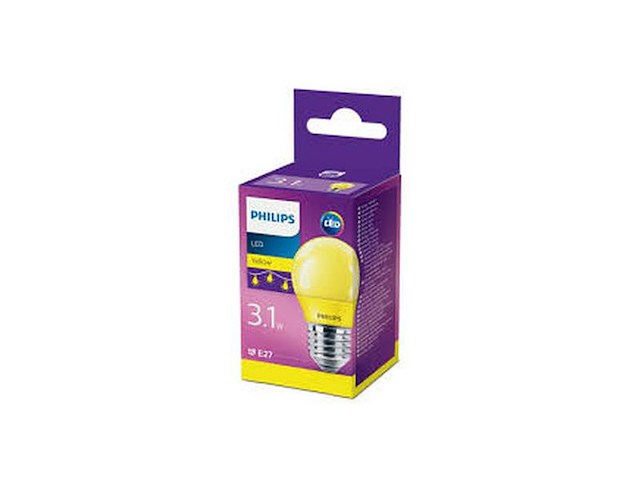 Philips Led sijalica 3,1 W (25W) E27 žuta PS628