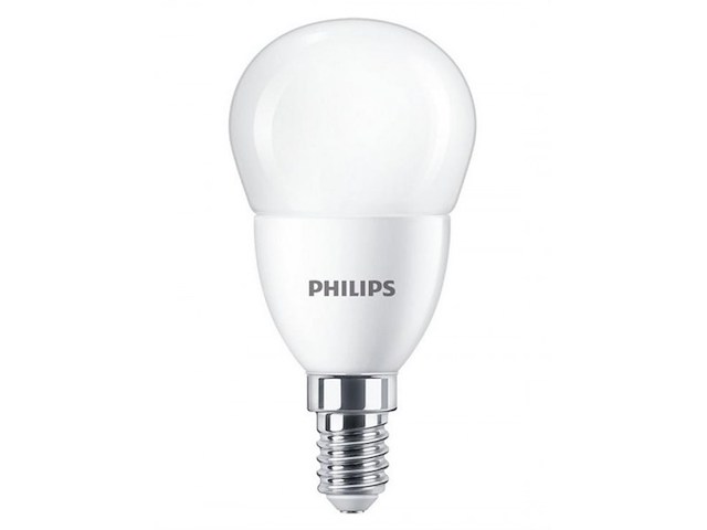 Philips LED sijalica 7W (60W) P48 E14 CW 4000K