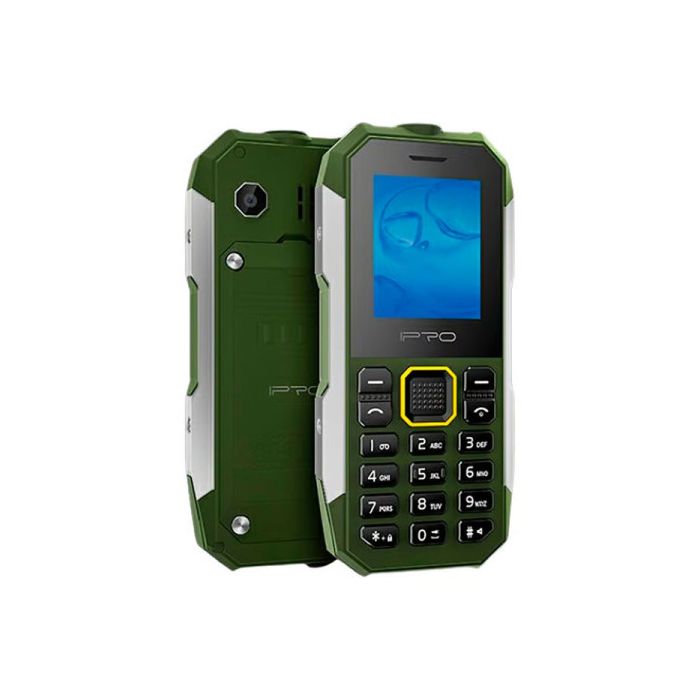 IPRO Shark II green Feature mobilni telefon 2G/GSM/DualSIM/IP67/2500mAh/32MB/Srpski