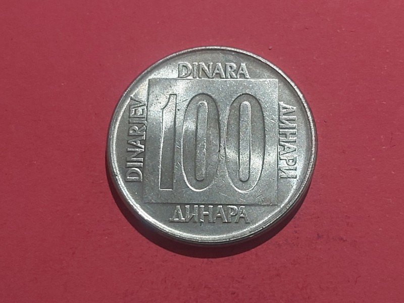 SFRJ - 100 dinara 1989 god