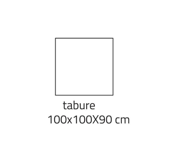 Eurosalon TAO Tabure 100 cm - A kategorija