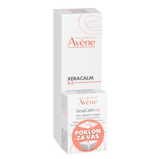 AVENE XERACALM A.D BALZAM 200ML + XERACALM SINDET 100G GRATIS PROMO PAKOVANJE