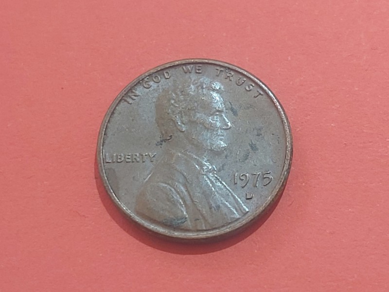 USA - 1 cent 1975 god D