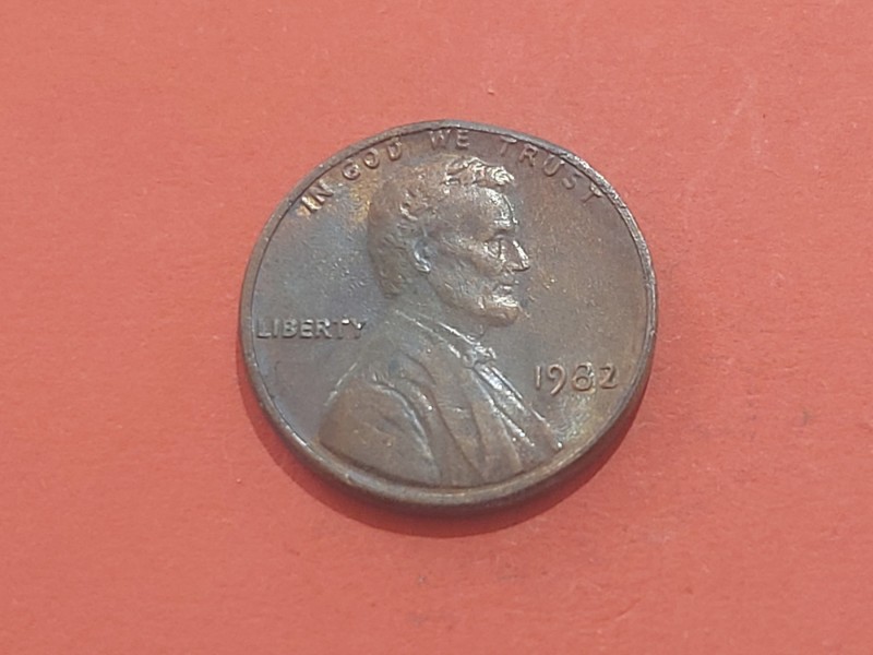 USA - 1 cent 1982 god