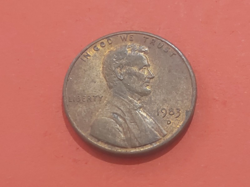 USA - 1 cent 1983 god D