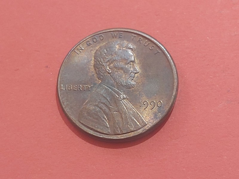 USA - 1 cent 1990 god