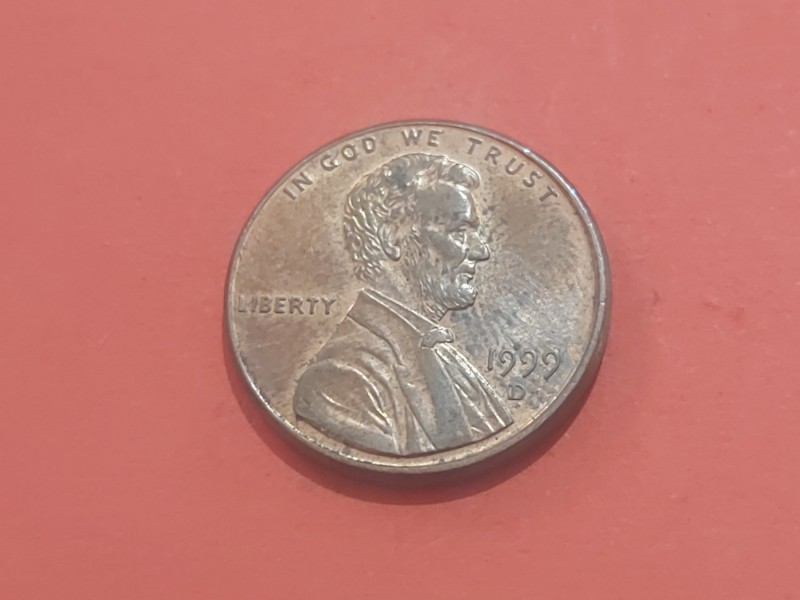 USA - 1 cent 1999 god D