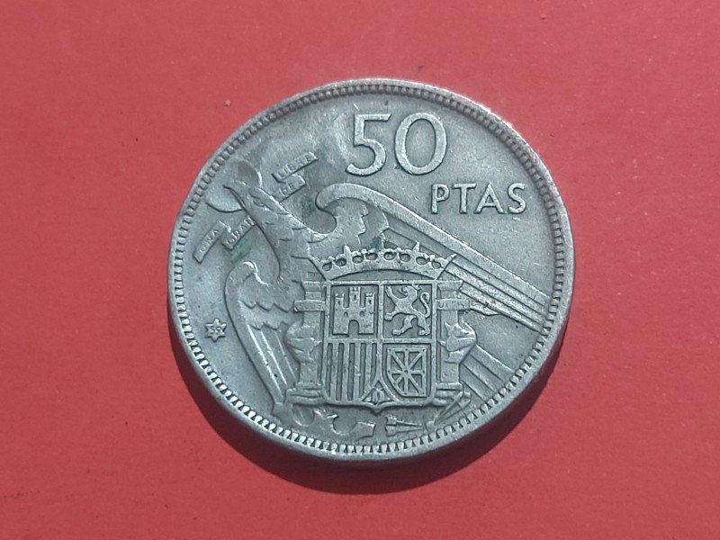 Španija - 50 pesetas 1957 god