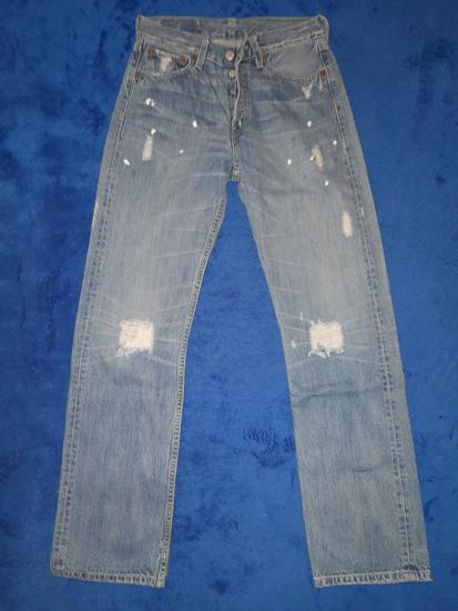 Levis 501 prskane i neobicne W27L32%