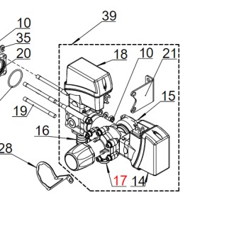 Nastavak - potisni fi25 PR10ECFM-5EC+2F.R.