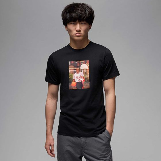 JORDAN BRAND PHOTO T-SHIRT 'BLACK'