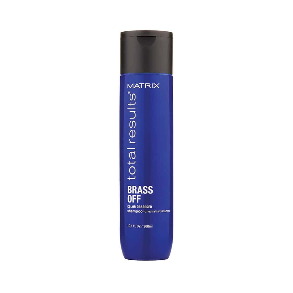 Matrix Total Results Brass off | Šampon za neutralizaciju bronzanih tonova, za brinete i tamnobrunete | 300ml