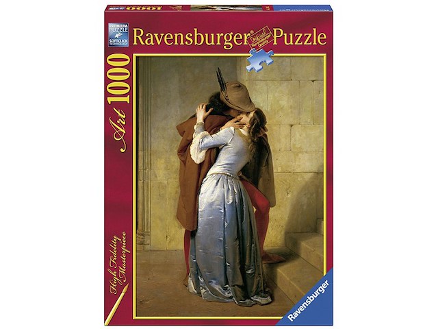 Ravensburger puzzle Art - Francesco Hayez -The Kiss 1000 delova RA15405