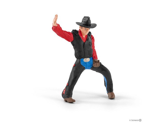 Schleich Figurice Domaće životinje - Rodeo - Kauboj na leđima bika u areni 41419