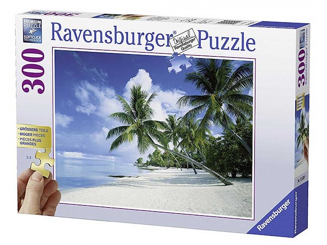 Ravensburger puzzle Bora-Bora - Pacific Ocean 300 delova BIGGER PIECES RA13659