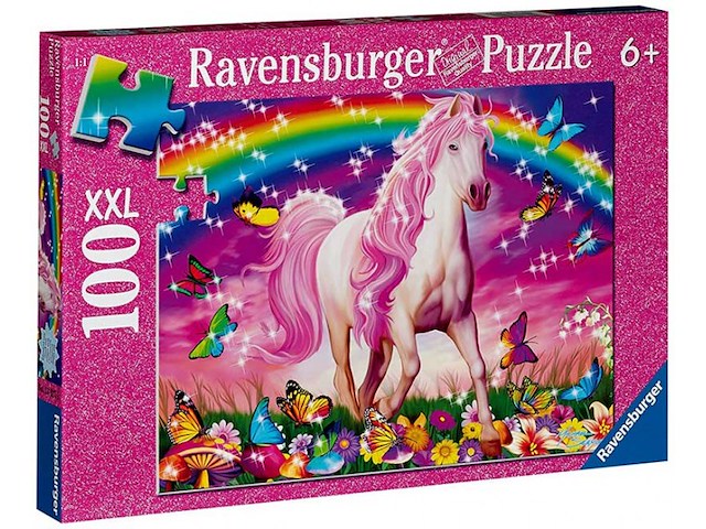 Ravensburger puzzle - XXL - Glitter puzzle - Horse Dreams 100 delova RA13927