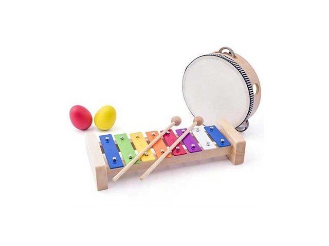 WoodyLand Set dečijih muzičkih instrumenata 91893