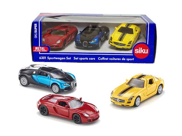 Siku Gift set Super automobili 6301