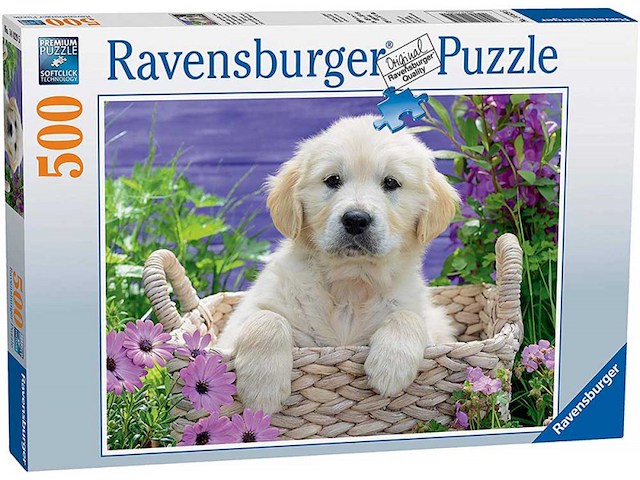 Ravensburger Puzzle 500 delova -  Slatki zlatni retriver 14829