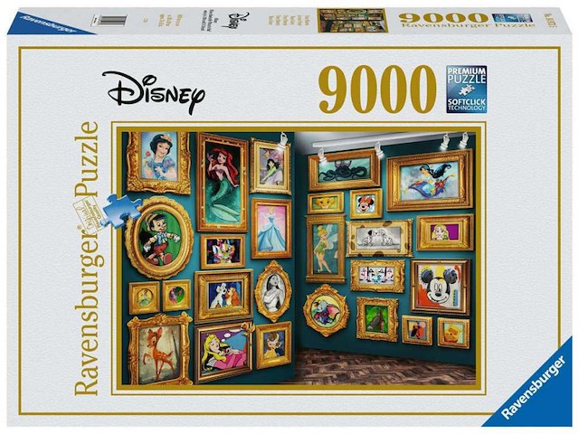 Puzzle 9000 delova Disney Museum Ravensburger 14973