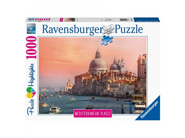 Puzzle 1000 delova Mediteranska Italija Ravensburger 14976