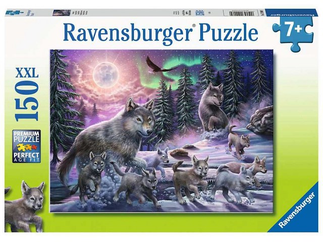 Puzzle 150 XXL delova Severni vukovi Ravensburger 12908