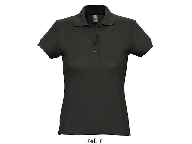 Sols Ženska Polo majica Passion Black veličina L 11338
