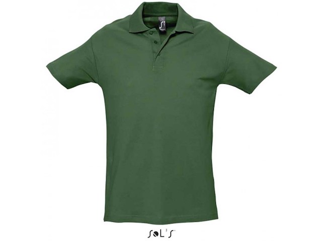 Sols Polo majica za muškarce Spring II Golf Green veličina S 11362