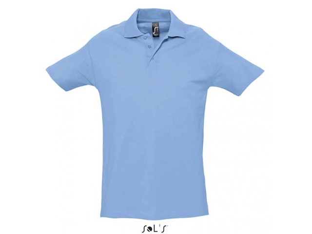 Sols Polo majica za muškarce Spring II Sky Blue veličina S 11362