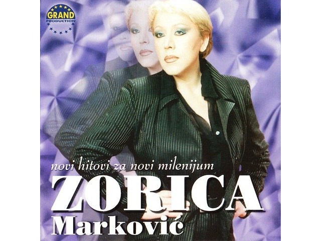 Zorica Marković ‎–Novi Hitovi Za Novi Milenijum CDr Nov