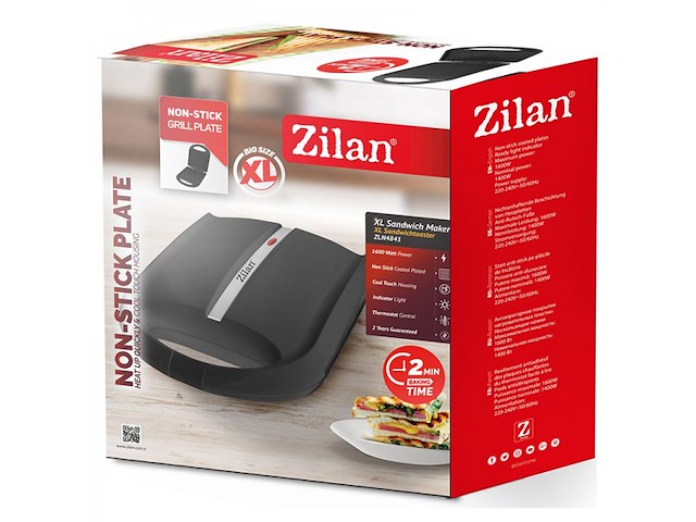 XL sendvič toster Zilan ZLN4841