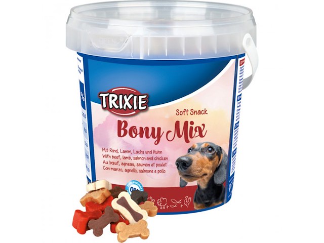 Poslastice za pse 500g Soft Snack Bony Mix govedina piletina jagnjetina losos Trixie 31496